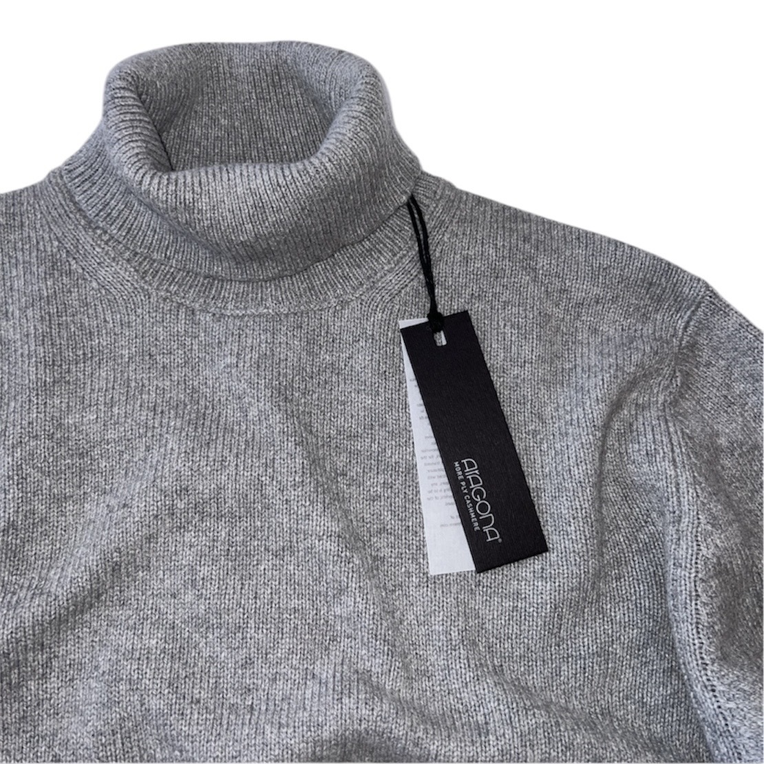 Yahoo!オークション - 28万 新品 ARAGONA【ピュアカシミア100%】ローゲ...