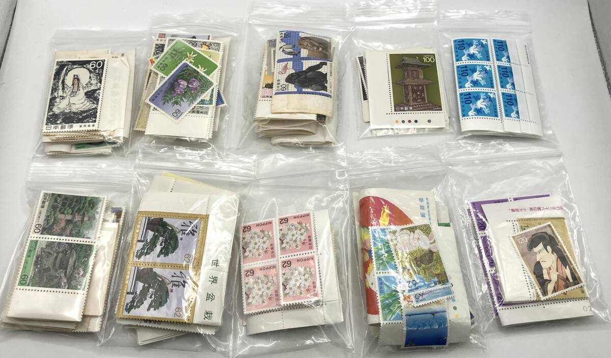 Yahoo!オークション - 【11753-12065】未使用切手まとめ売り シート/バ...