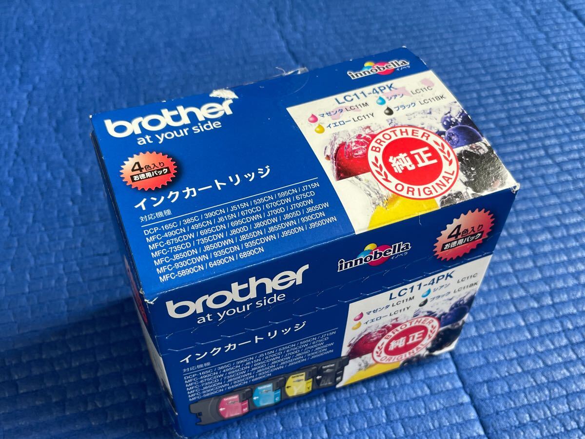 Yahoo!オークション - 純正 ブラザー LC-11 4PK 4色セット