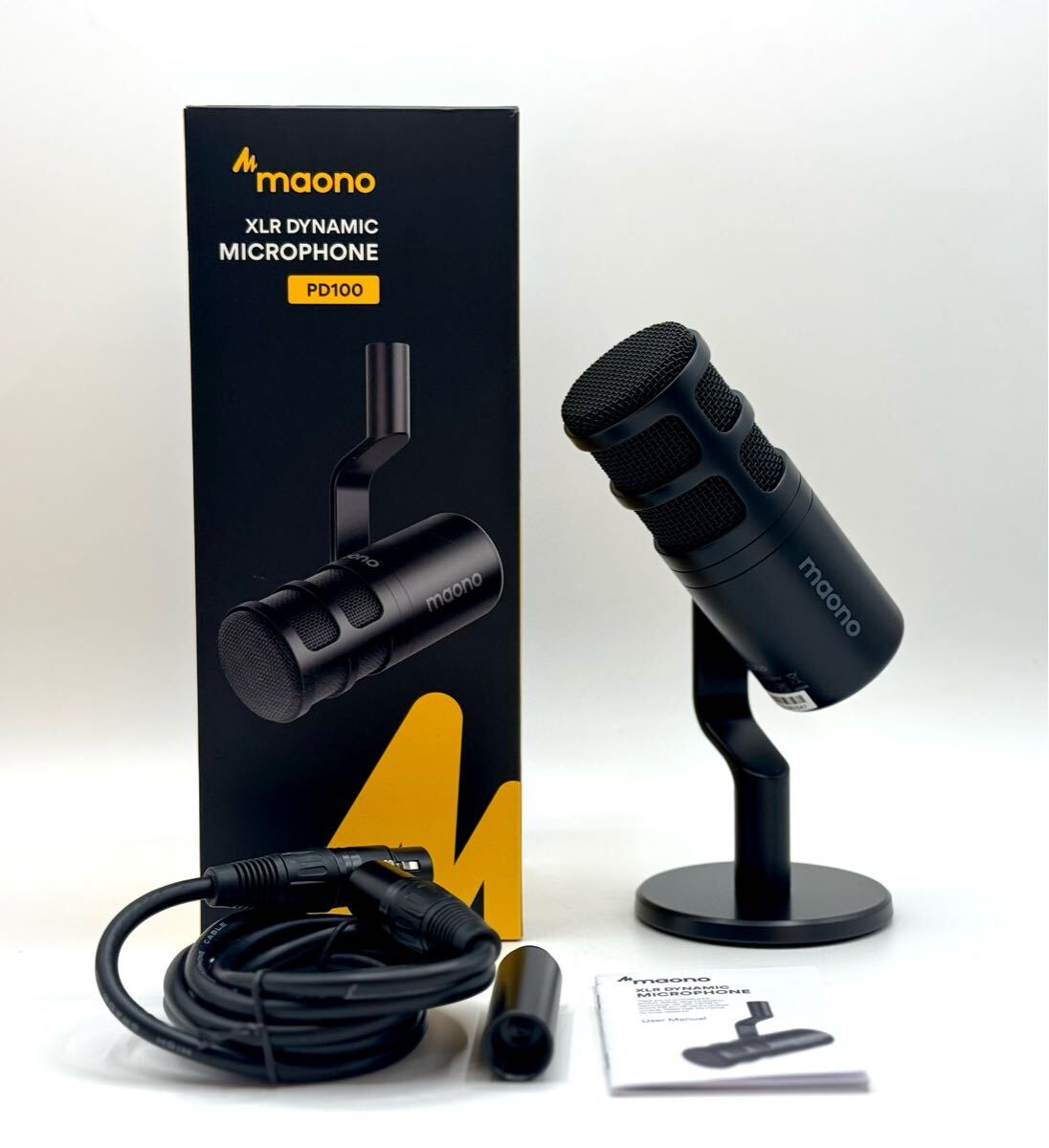 MAONO マオノー PD100 ダイナミックマイク ゲーミングマイク オーディオ ライブ配信 OJ 25-011(ダイナミックマイク)｜売買されたオークション情報、yahooの商品情報を ...
