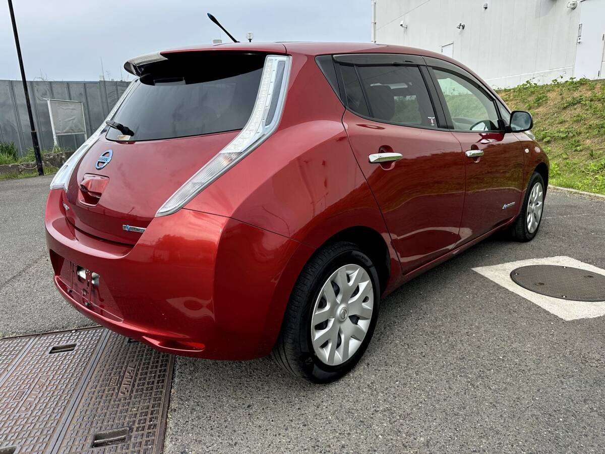 Yahoo!オークション - H26/3 日産 リーフ X 14モデル フルセグ ナビ CD...