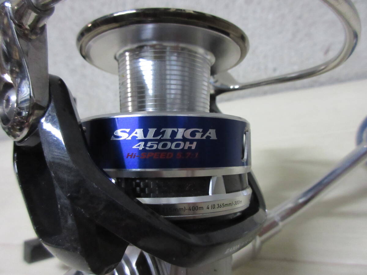 Yahoo!オークション - DAIWA ダイワ SALTIGA ソルティガ 4500H スピニ...