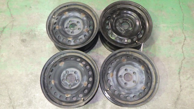 Yahoo!オークション - リーフ AZE0 スチールホイール 16×6.5/4本セッ...