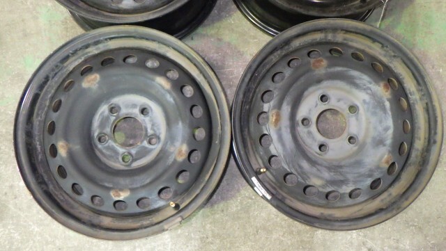 Yahoo!オークション - リーフ AZE0 スチールホイール 16×6.5/4本セッ...