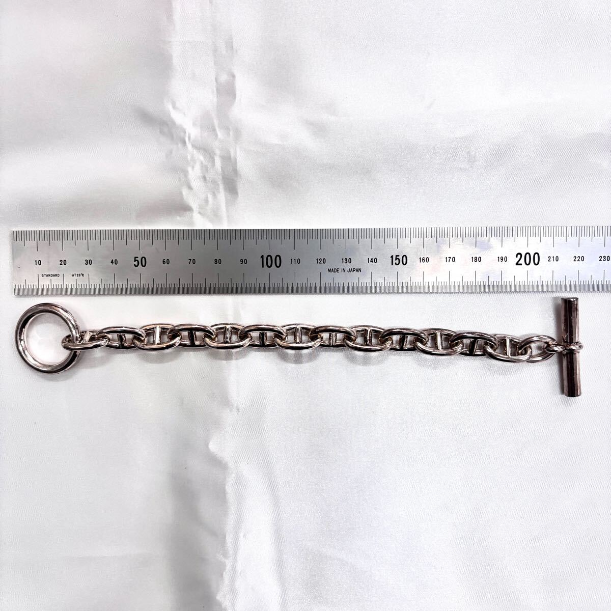 Yahoo!オークション - 1スタ 箱付き 良品 エルメス シェーヌダンクル ...