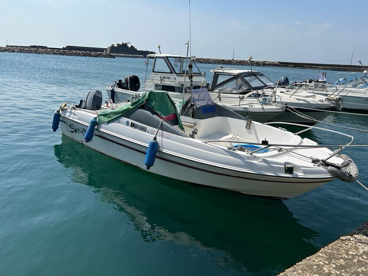 Yahoo!オークション - SRV20 ヤマハ2st50馬力 調子いい プレジャーボー...