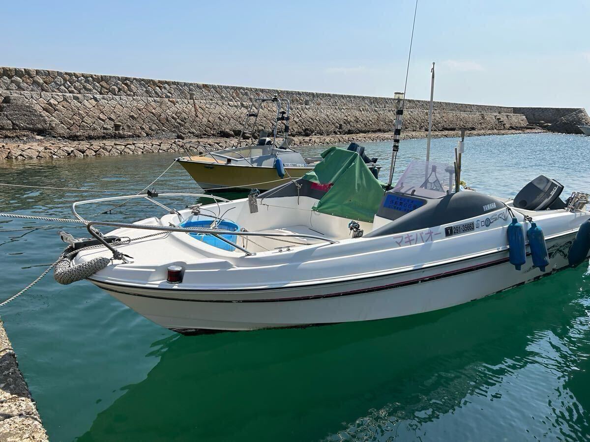 Yahoo!オークション - SRV20 ヤマハ2st50馬力 調子いい プレジャーボー...