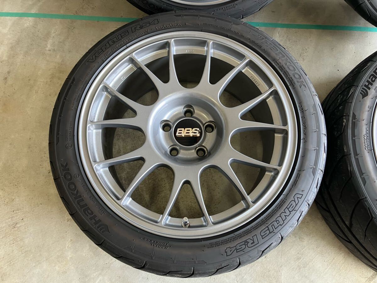 Yahoo!オークション - 【ガリ傷なし】BBS RE 8.5J 9.5J +24 18インチ 1...