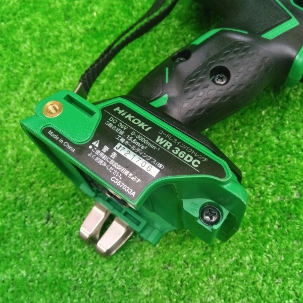 Yahoo!オークション - ハイコーキ HiKOKI WR36DC(NN) 36V コードレスイ...