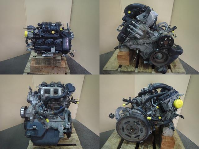 Yahoo!オークション - デイズルークス DBA-B21A エンジンASSY MBN(P50)...