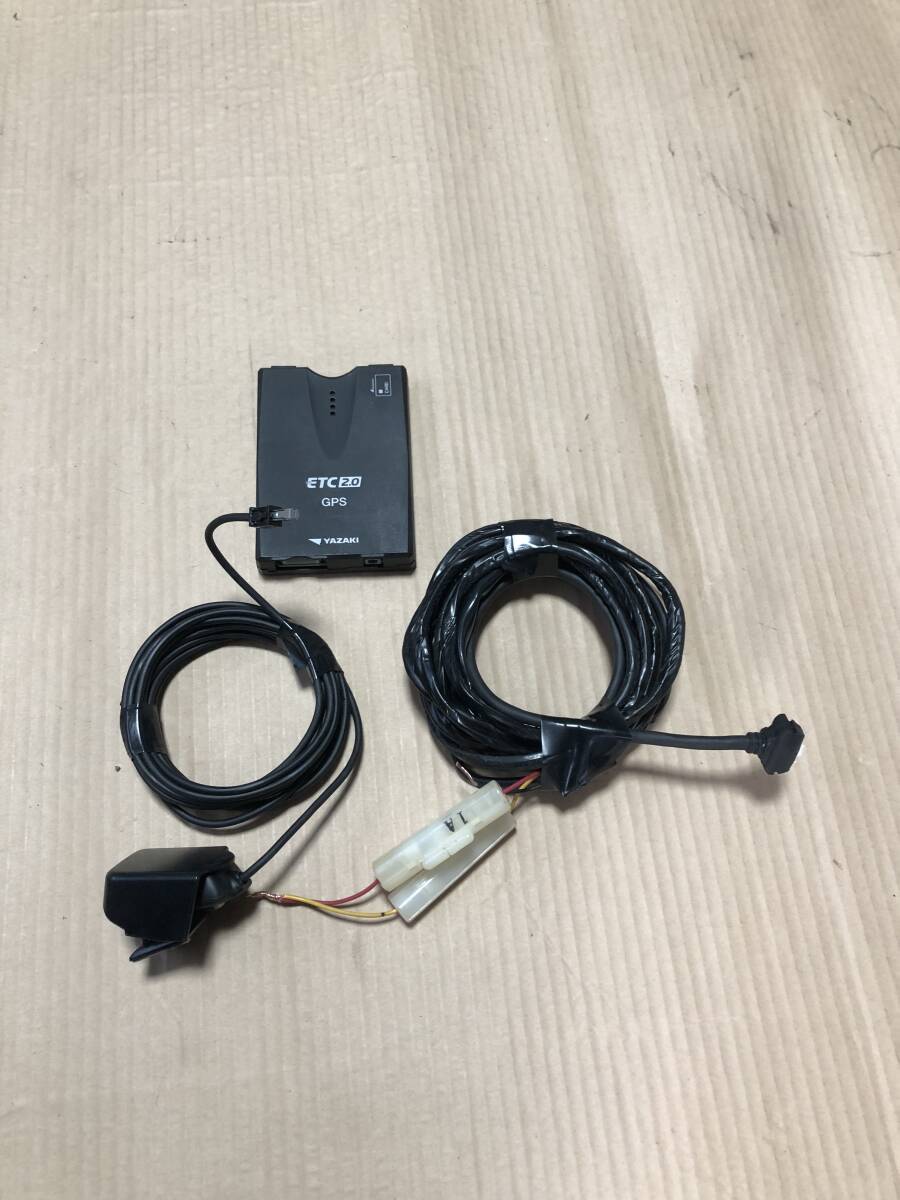 Yahoo!オークション - YAZAKI ヤザキ ETC 2.0 2.0ETC ETC-YD201 GPS付 ...