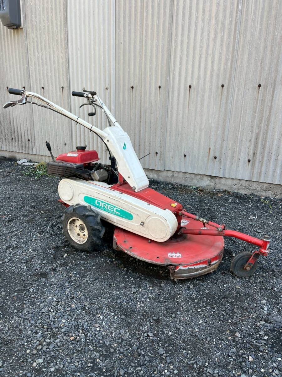 Yahoo!オークション - オーレック ロータリーモアAM61 ガソリン 中古 ...