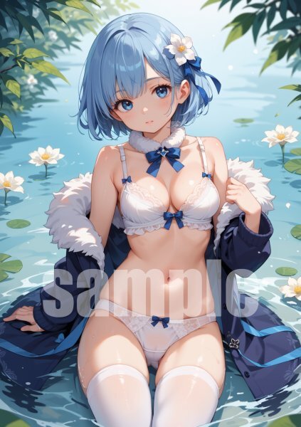 Yahoo!オークション - 【0426-07】A4 イラスト ポスター 高画質 A4 AI ...