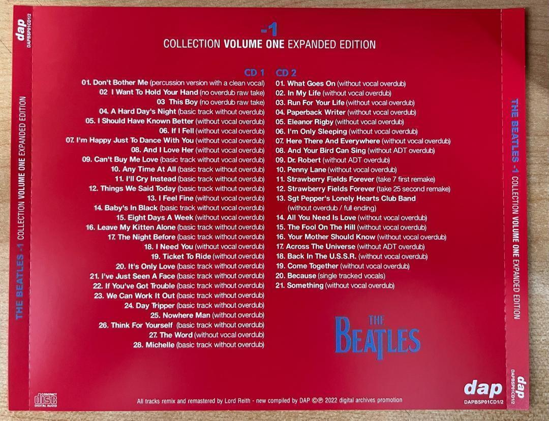 Yahoo!オークション - BEATLES / - 1 COLLECTION VOLUME ONE & TWO (2C...