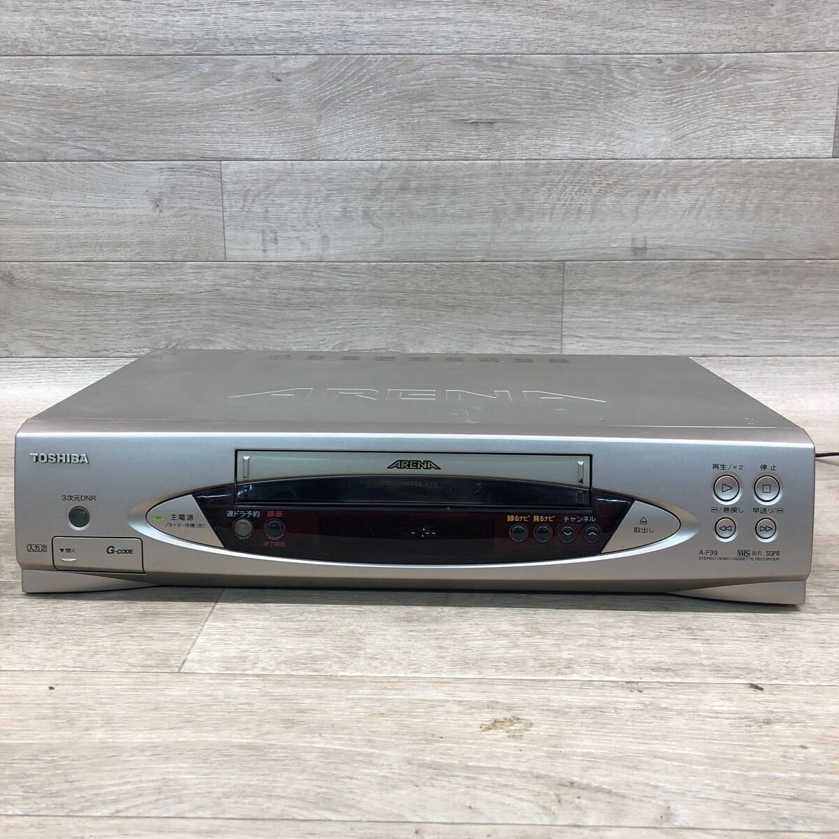 Yahoo!オークション - FFK-250326-177 TOSHIBA 東芝 カセットVTR A-F99...