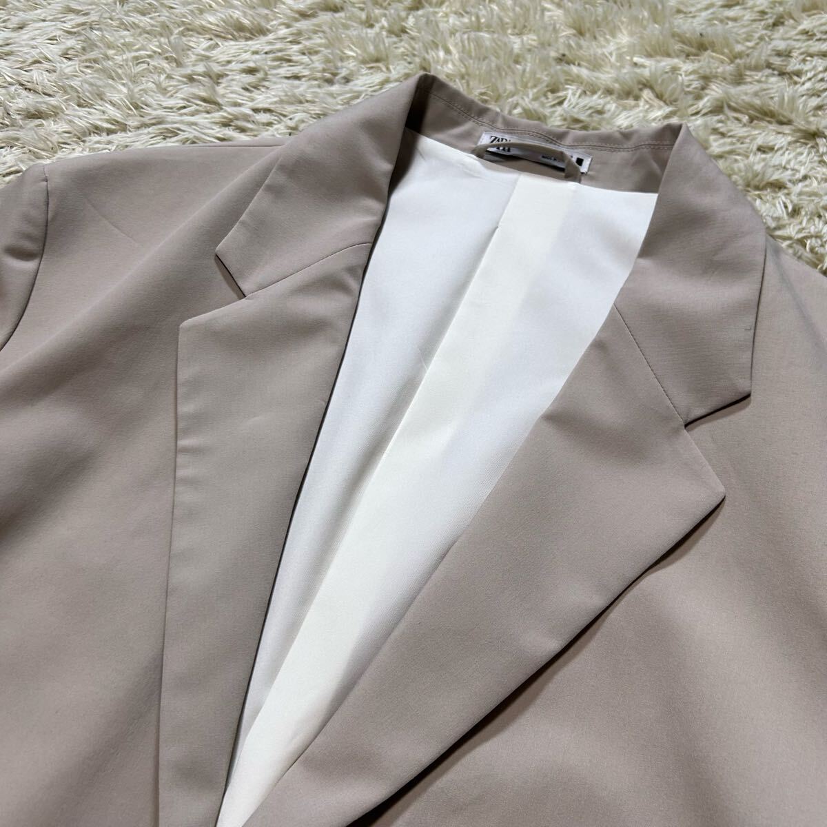 Yahoo!オークション - 希少XXL相当 ザラ【人気の好配色】ZARA テーラー...