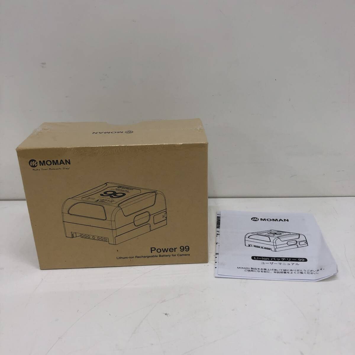 Yahoo!オークション - 【未開封】MOMAN POWER 99 Vマウントバッテリー ...