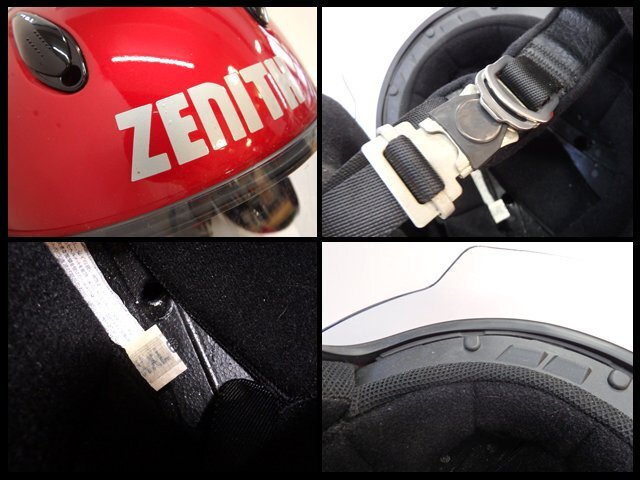 Yahoo!オークション - YAMAHA ヤマハ ZENITH ゼニス ジェットヘルメッ...