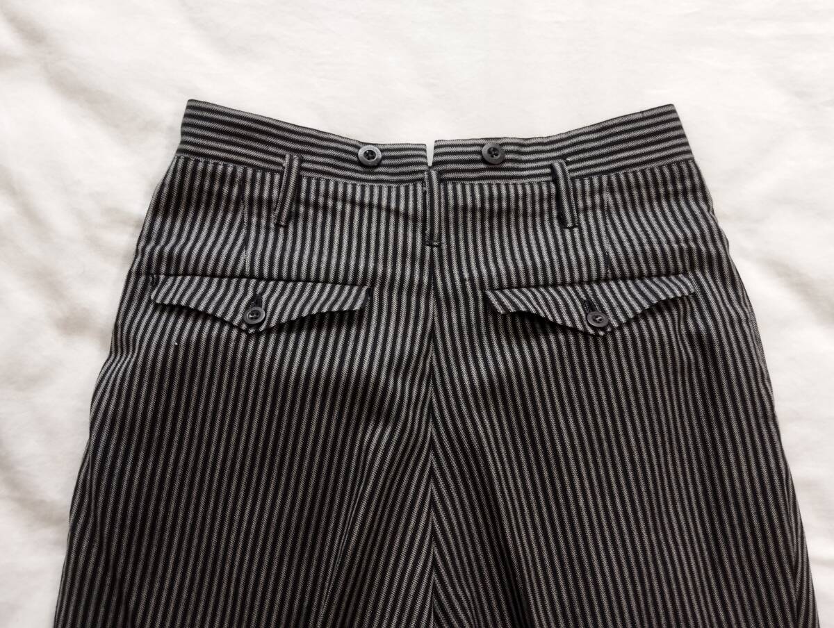 ヴィンテージ 1940's50'sストライプパンツ Matsuzakaya ヴィンテージ 1940's50'sストライプパンツ Matsuzakaya