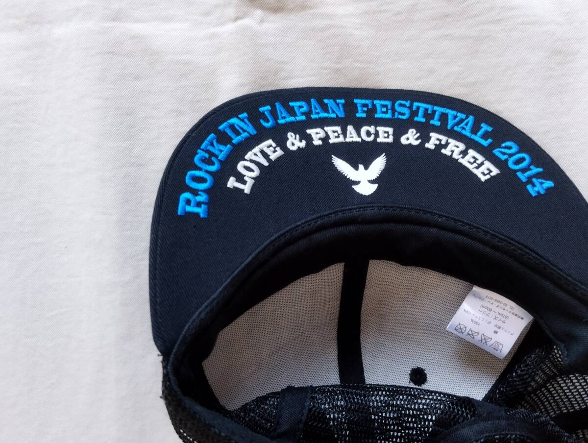 Yahoo!オークション - ROCK in JAPAN fes.2014 メッシュキャップ