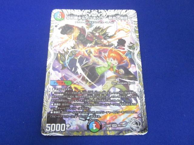 Yahoo!オークション - トレカ デュエル・マスターズ DM23-RP2-TR1 切札...