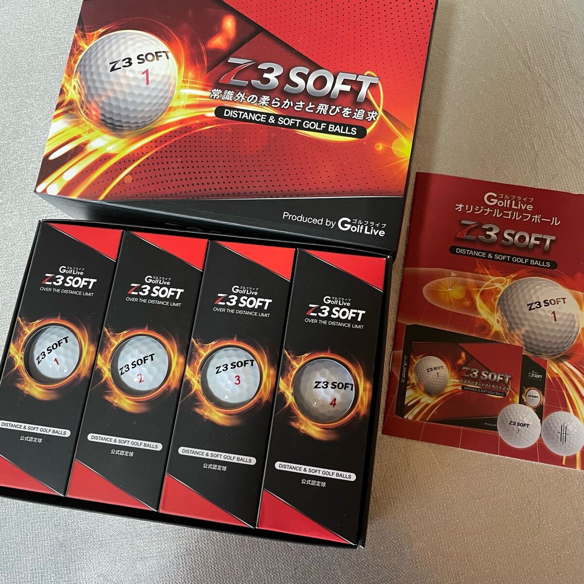 Yahoo!オークション - 【話題】 「Z3 SOFT ゴルフボール」 訳あり「新...
