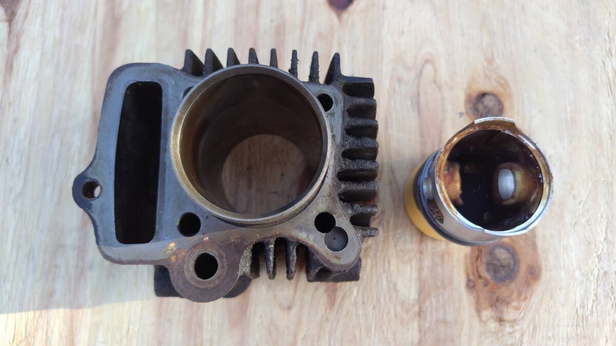 Yahoo!オークション - 12V スーパーカブ90DX 純正 ピストン シリンダー...