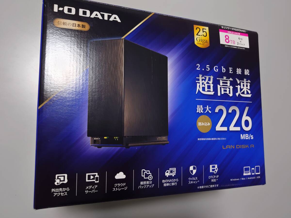 Yahoo!オークション - I-O DATA LANDISK A ネットワークHDD NAS HDL2-A...