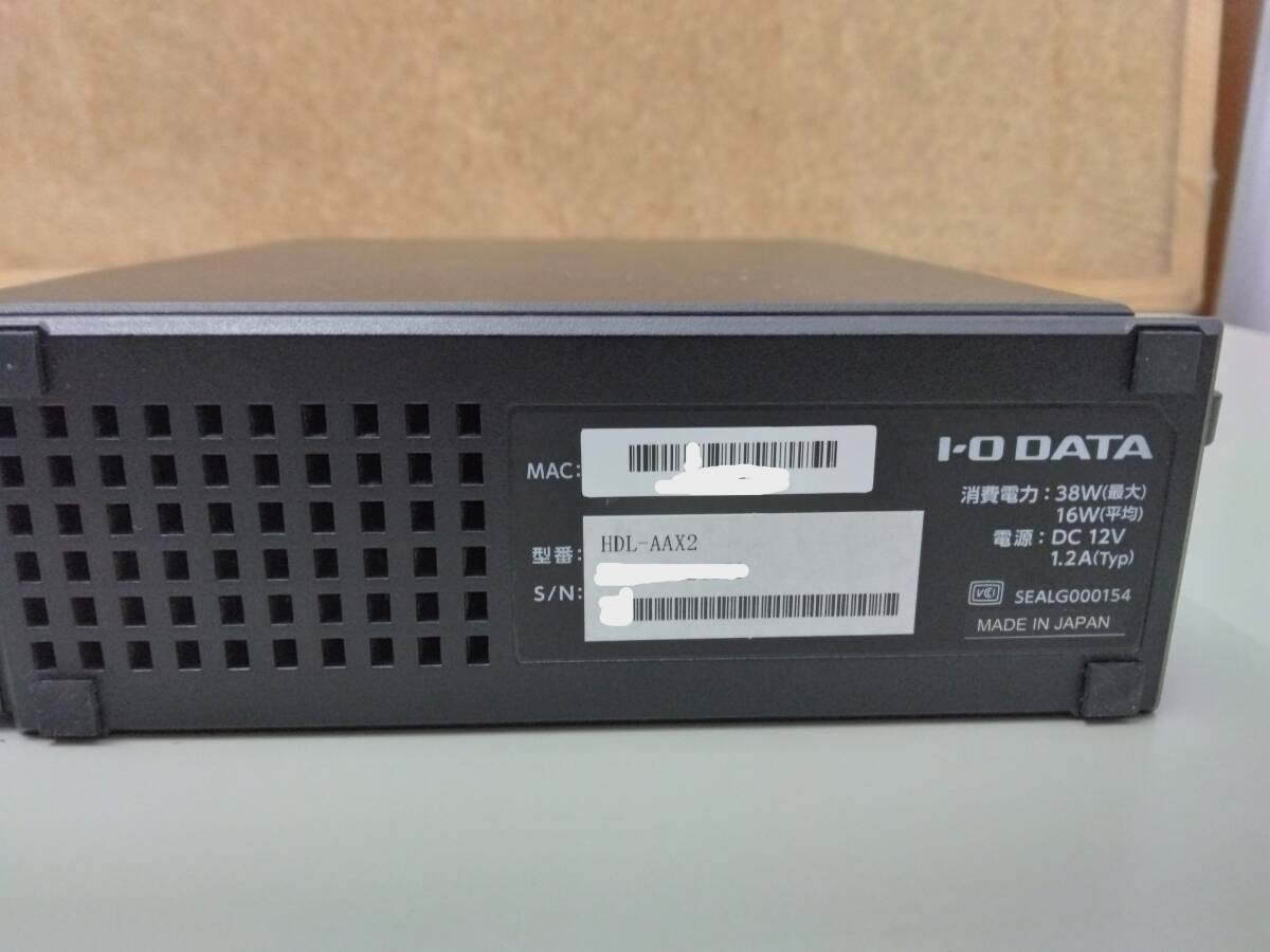 Yahoo!オークション - IO DATA ／アイ・オー・データ NAS【 HDL-AA2