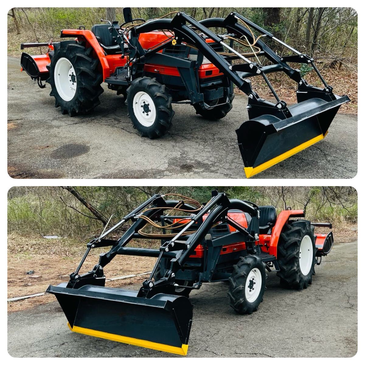 クボタトラクター GL 32 915時間 32馬力 パワステ 4WD 自動水平 PTO 逆転 AD倍速 プラントローダー付き Uシフト(車体)｜売買されたオークション情報、yahooの商品情報 ...