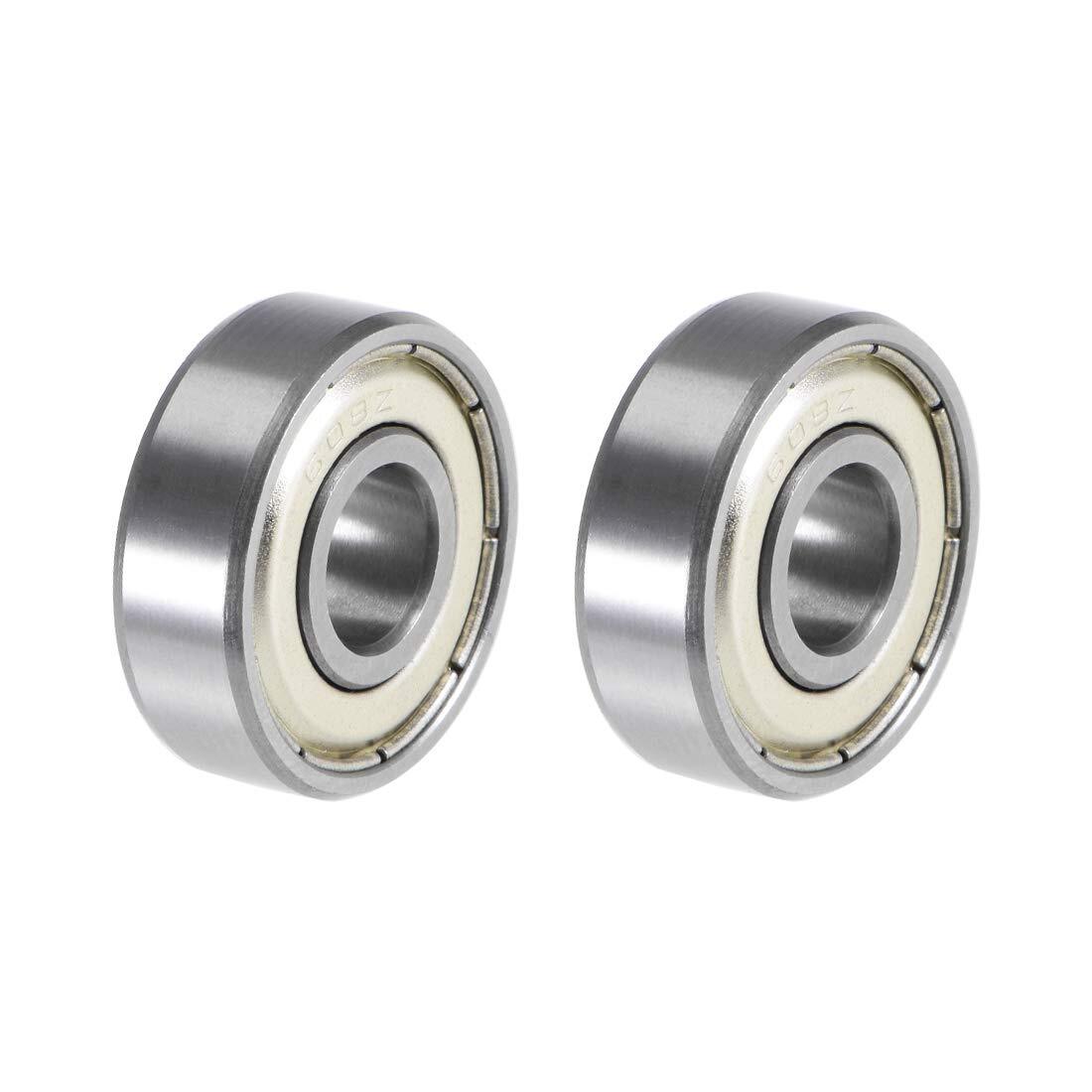 Yahoo!オークション - 608ZZ 深溝ボールベアリング クロム鋼製 8mm x 2...