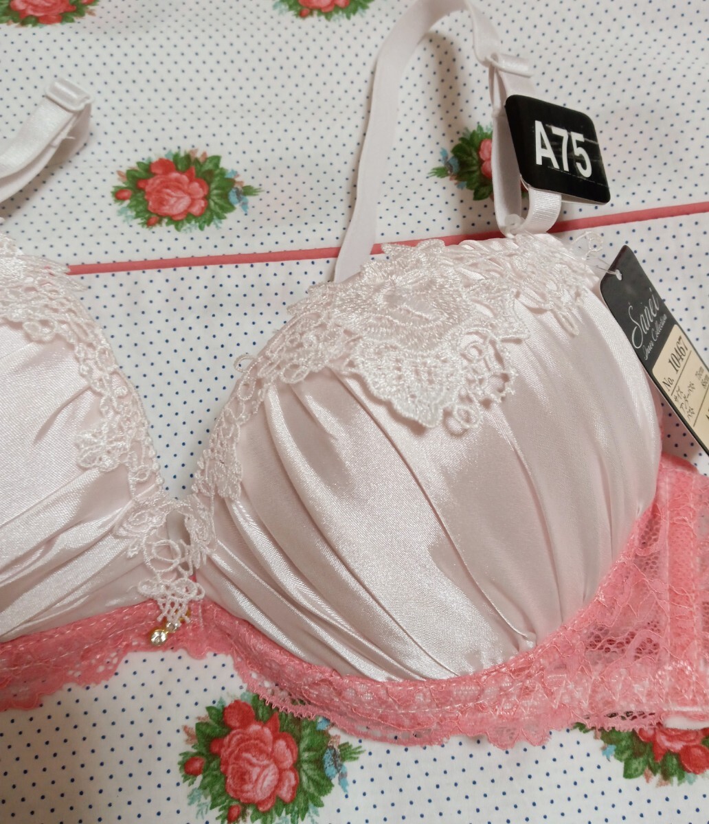 Yahoo!オークション - 【Sanei】 A75ブラ＆ショ―ツ Mサイズ 新品タグ...
