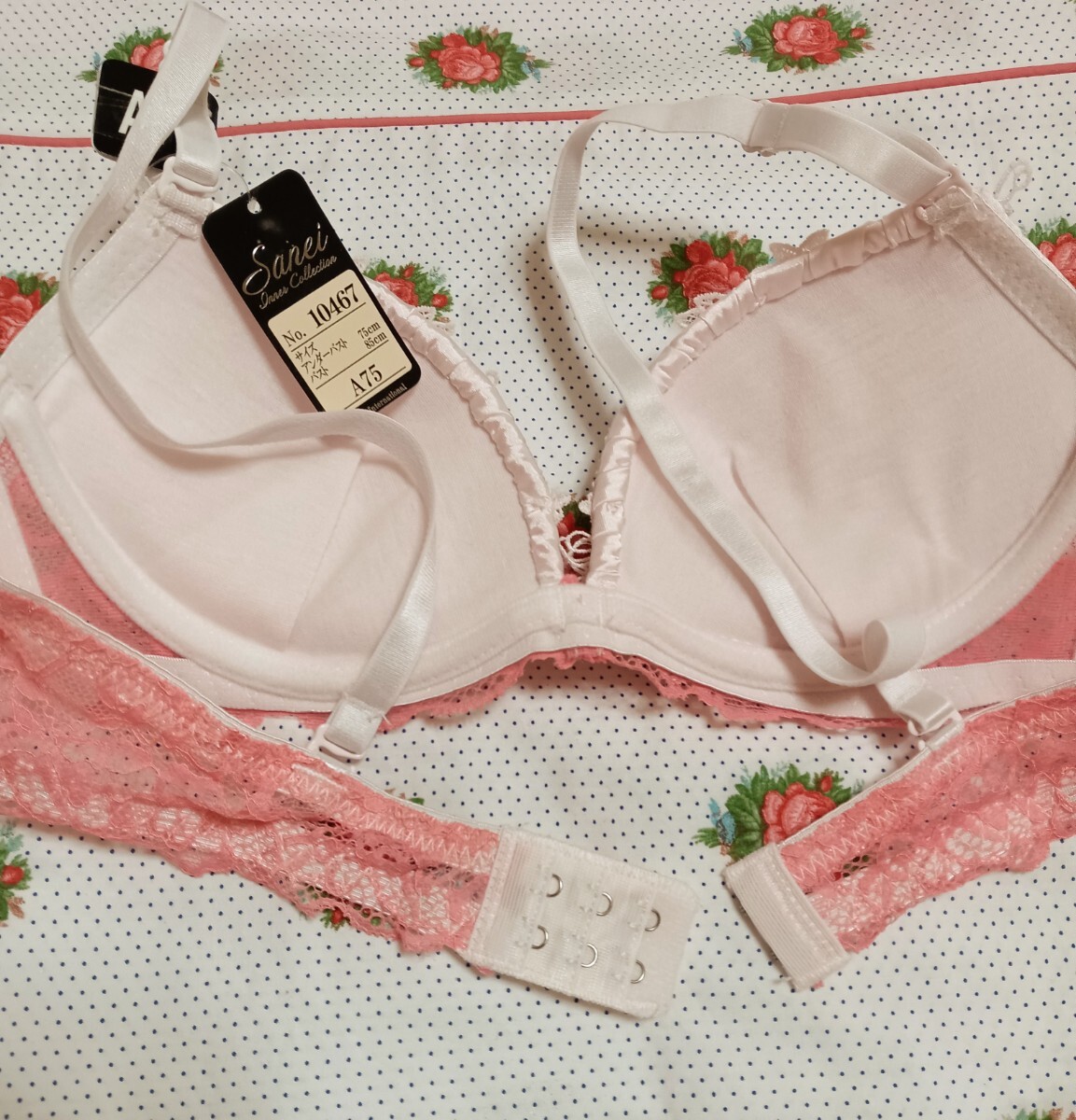 Yahoo!オークション - 【Sanei】 A75ブラ＆ショ―ツ Mサイズ 新品タグ...