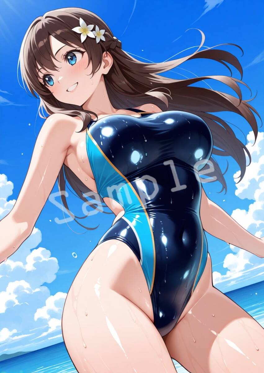 Yahoo!オークション - オリジナル 爆乳 グラビア ユニフォーム A4ポス...