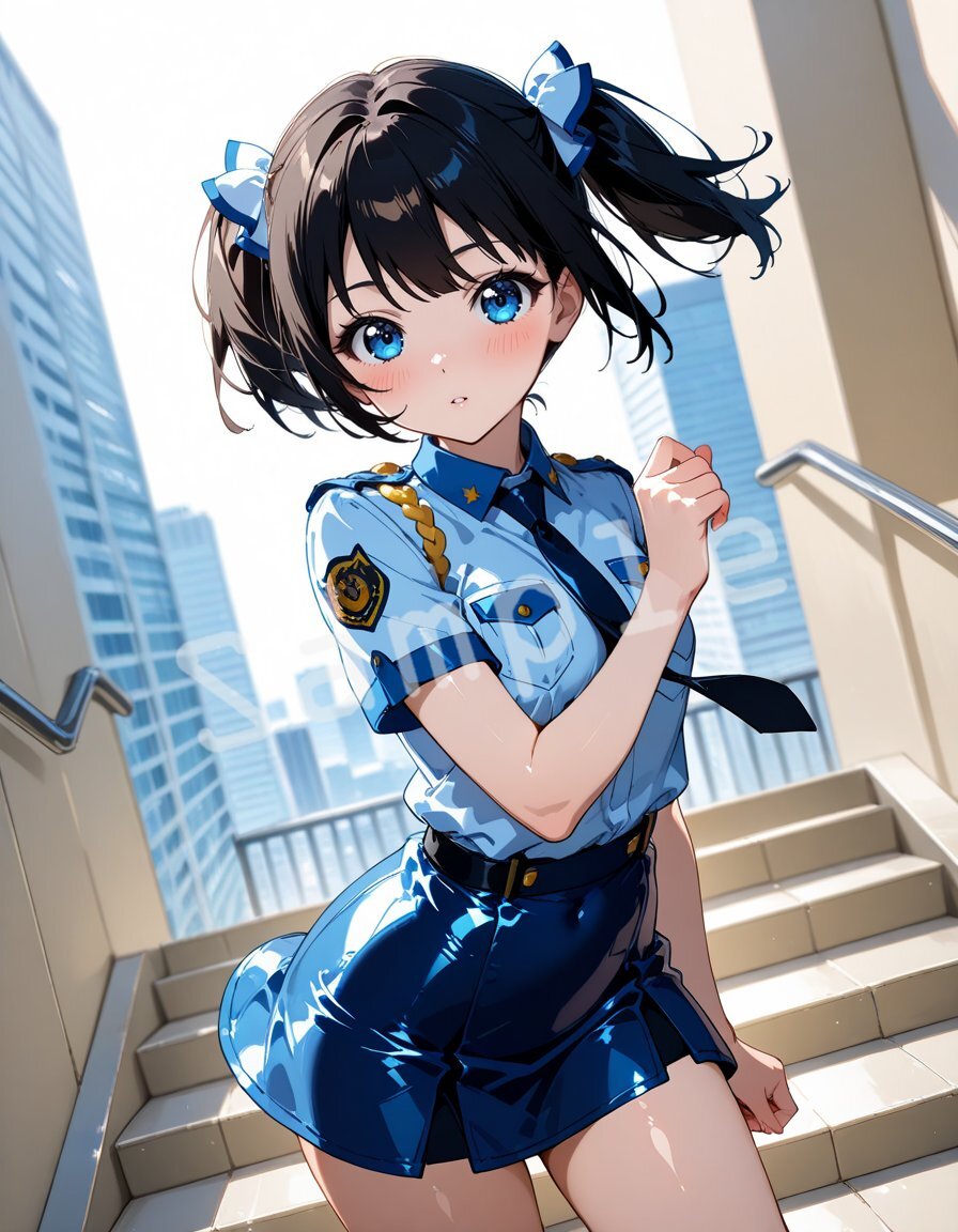 Yahoo!オークション - オリジナル ミニスカポリス ユニフォーム スポー...