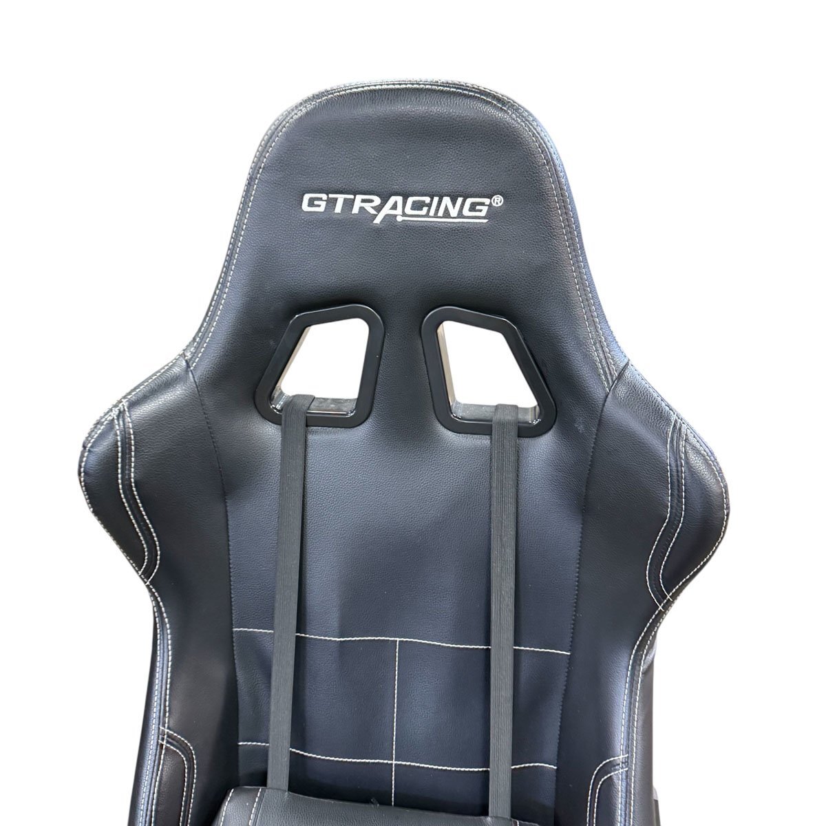 Yahoo!オークション - GTRACING ゲーミングチェア ブラック PCチェア ...