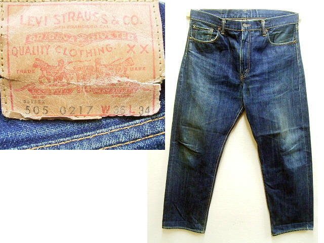 Yahoo!オークション - 即決[W36]最初期 LVC 67505-02 旧日本製 美色 55...