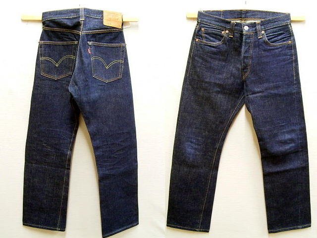 Yahoo!オークション - 即決[W31]濃紺 LVC 47501-9124 リジッド USA製 ...