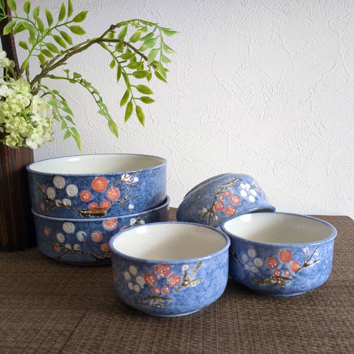 Yahoo!オークション - wasabi a298 紅白梅鉢2種5個セット 長期保存品...