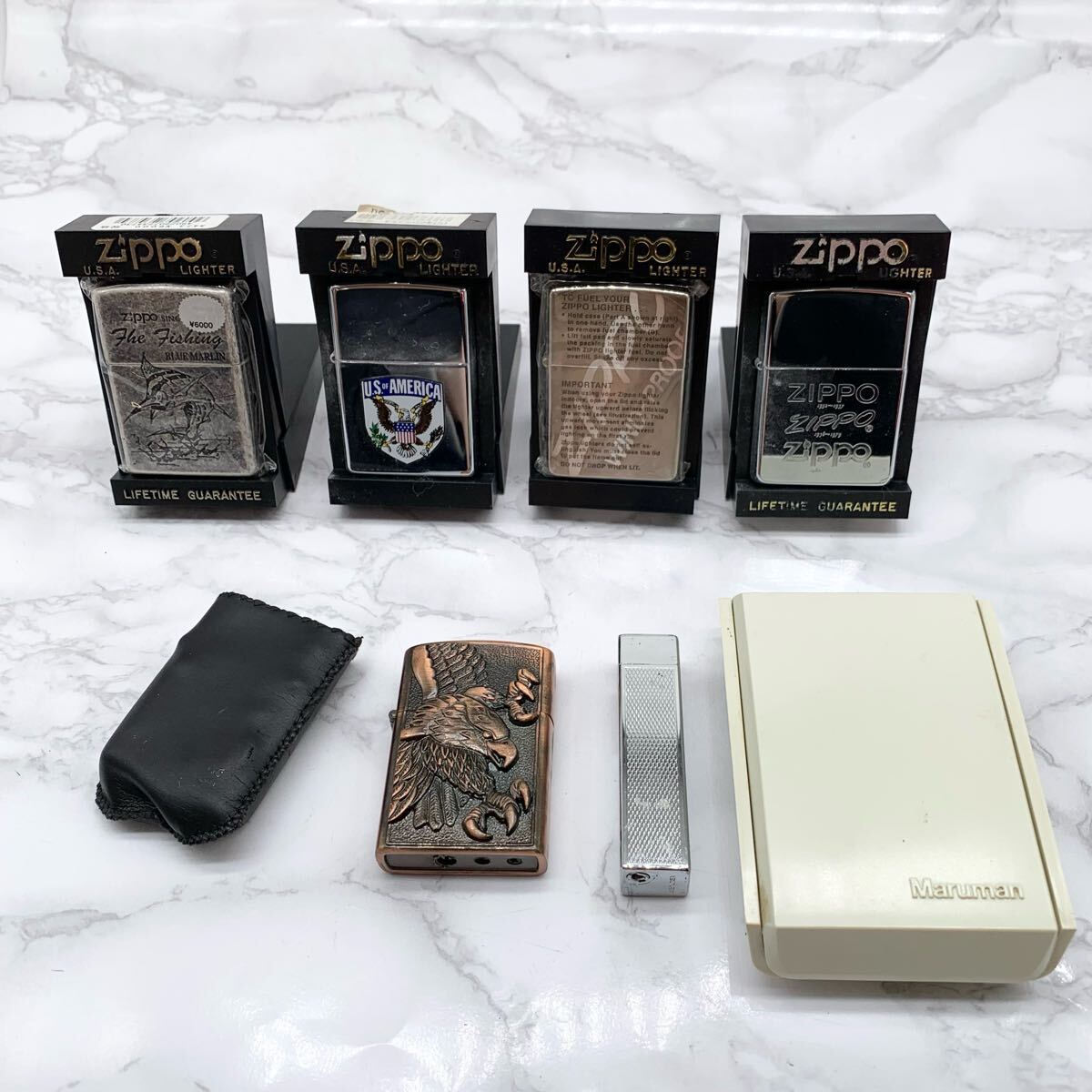 Yahoo!オークション - FN15168C【まとめ売り 】ZIPPO ジッポ Maruman ...