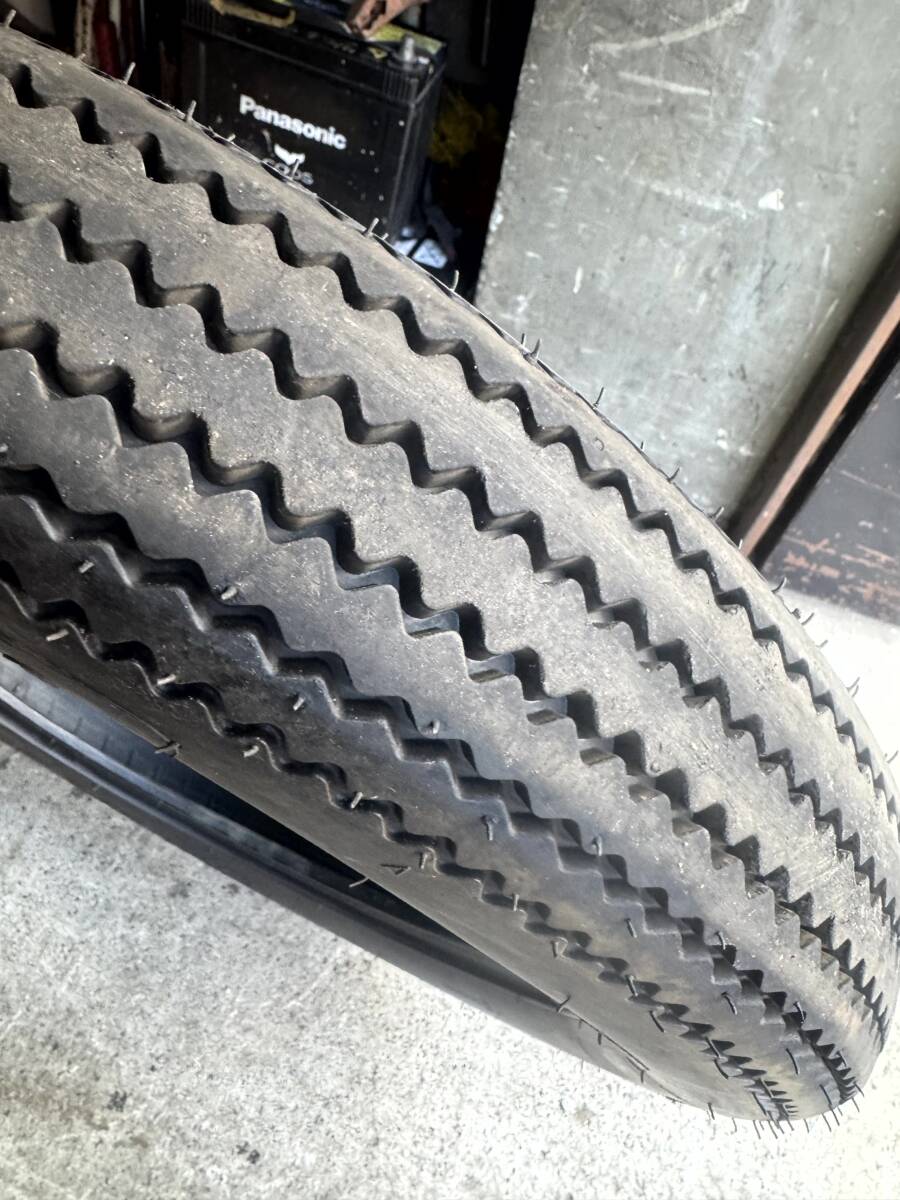 Yahoo!オークション - LOADSTAR TIRE クラッシック 4.00-17 中古訳アリ...