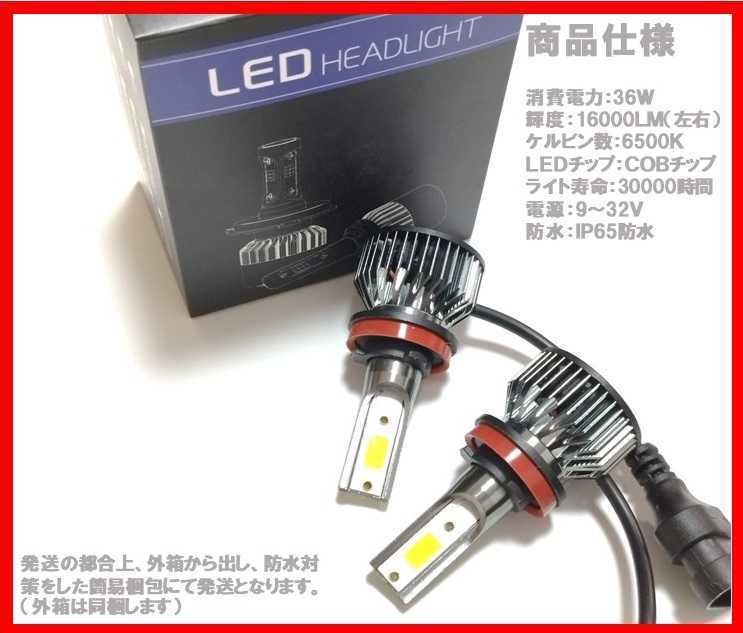 Yahoo!オークション - LED フォグランプ H8 H9 H11 H16 HB3 HB4 16000l...