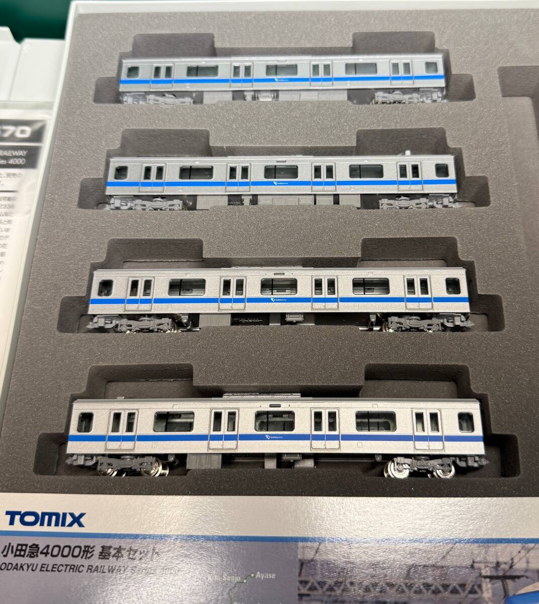 Yahoo!オークション - 【ジャンク】TOMIX 小田急4000形 中間車4両セッ...