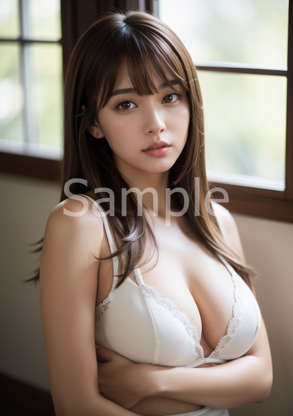 Yahoo!オークション - 1点物 美女 可愛い A4 AI美女 ポスター アイドル...