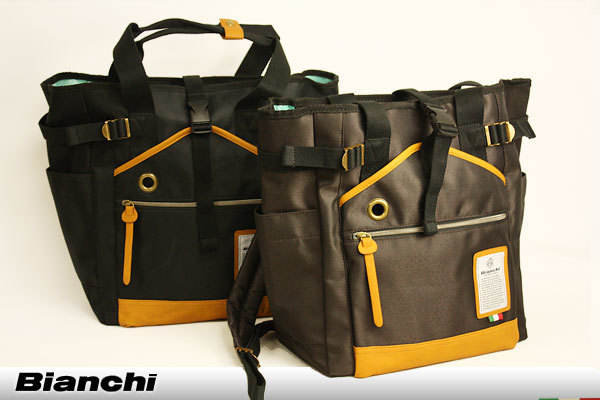 Yahoo!オークション - 【新品・特価】Bianchi ビアンキ 2way トートバ...