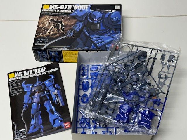 Yahoo!オークション - 【2833】 バンダイ HG 1/144 MS-07B GOUF グフ