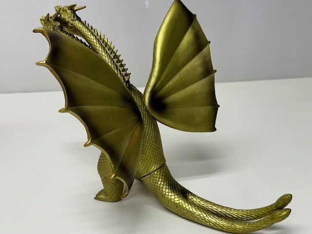 Yahoo!オークション - 【2886】 ソフビ BANDAI キングギドラ 1984