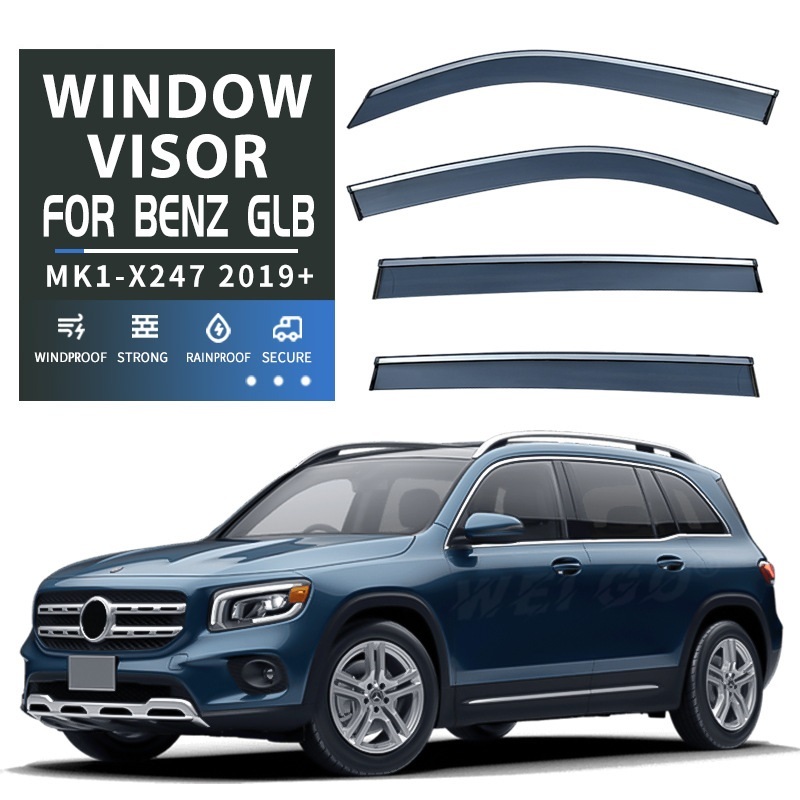 Yahoo!オークション - ベンツ GLB X247 サイド バイザー 4P