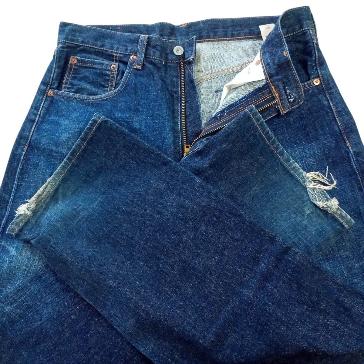 即決 96年製 LEVI'S リーバイス 502XX インディゴ デニム パンツ 即決 96年製 LEVI'S リーバイス 502XX インディゴ デニム パンツ