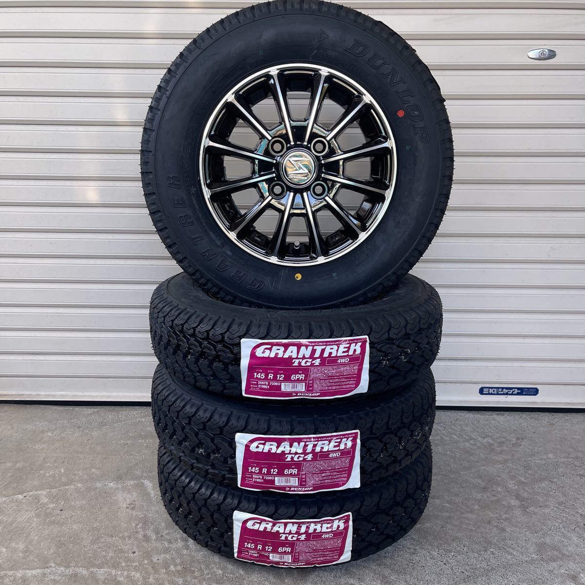 Yahoo!オークション - ストラテジーK102 145R12 6PR ダンロップ TG4 新...